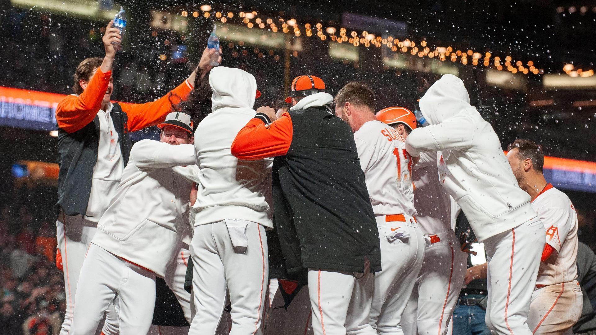 Blake Sabol's 2-run homer sends Giants past Cardinals 5-4 - ABC7 San ...