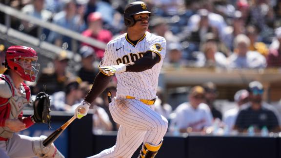 Padres rookie Sullivan hits 1st HR, has 4 RBIs in 7-1 win - ABC30 Fresno