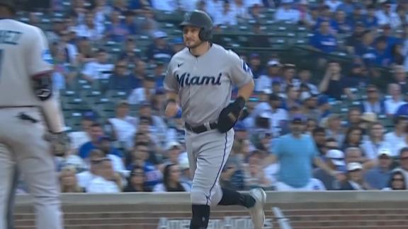 Marlins stop 5-game slide with 14-inning win over Cubs - ABC7 Chicago