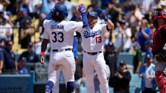 Outman hits grand slam to propel Dodgers to 7-3 victory over Twins ...