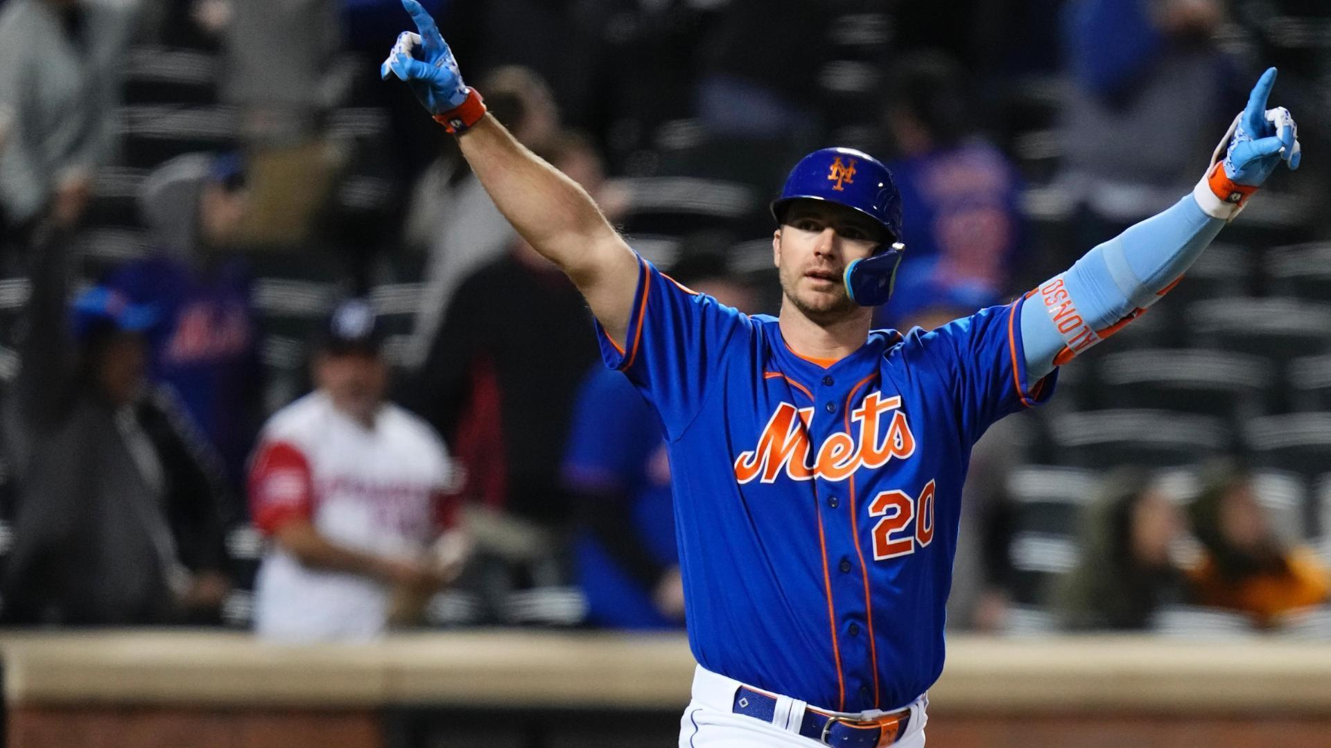 Álvarez 3-run HR in 9th, Alonso 3-run HR in 10th give Mets 8-7 comeback ...