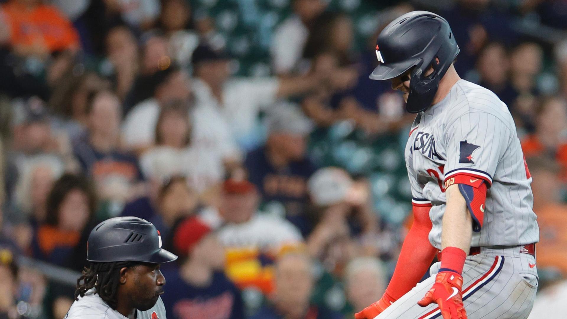 Lewis has 4 RBIs in season debut, Jeffers homers in 10th to give Twins ...