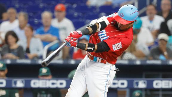 Arraez has career-high 5 hits, 5 RBIs to lead Marlins to 12-1 rout over ...