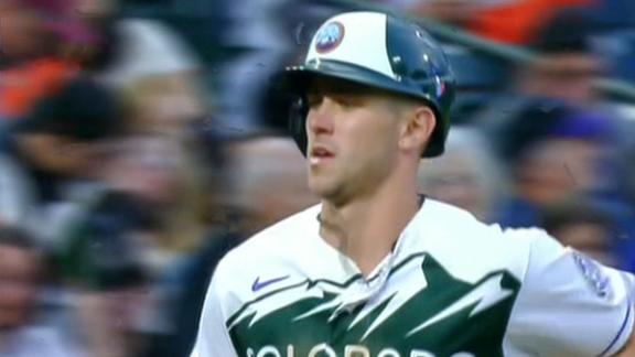 Slater drives in runs in 7th and 8th, helps Giants rally to 5-4 win over Rockies - ABC30 Fresno