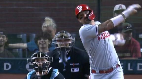 Castellanos' sacrifice fly in 10th lifts Phillies to 4-3 win over ...
