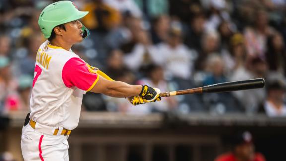 Bogaerts, Soto and Kim homer to back Musgrove in the Padres' 13-3 win ...