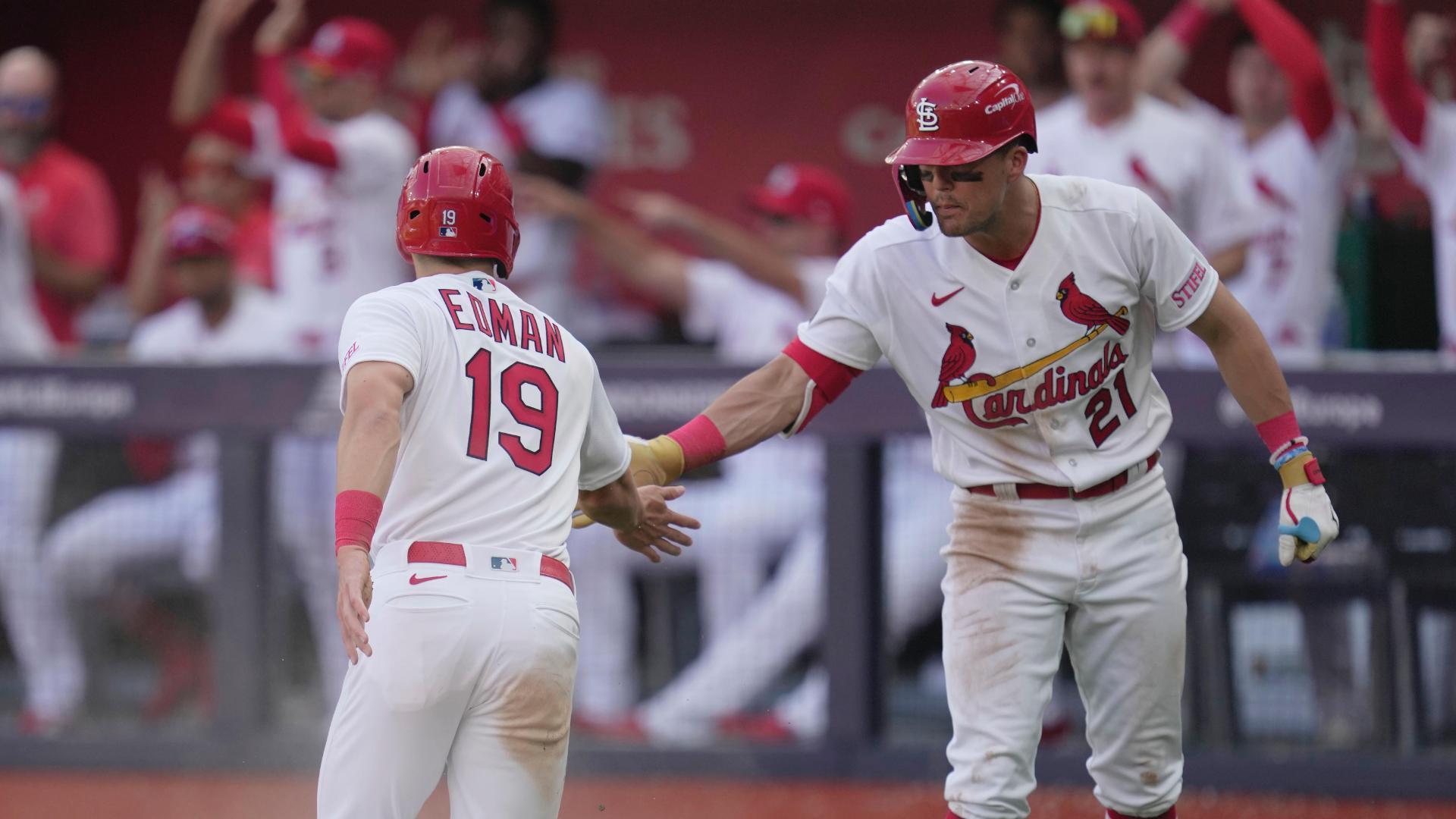 Cardinals rally for 7-5 win over the Cubs to split London series - ABC7 ...
