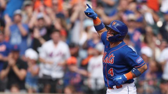 Mets back Verlander with 3 quick homers in a 4-1 victory over the Giants - ABC7 San Francisco