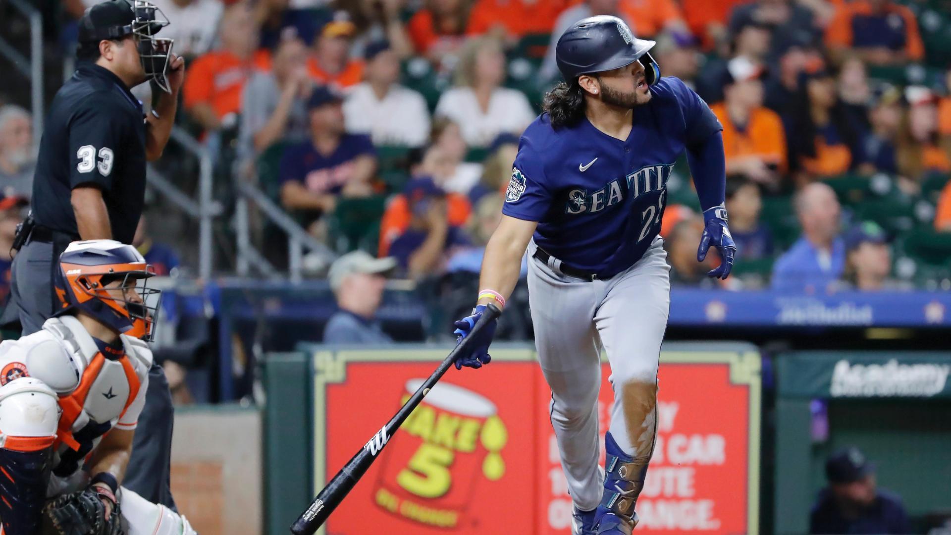 Suárez hits 2 homers, Crawford has 1 as Mariners beat Astros 5-1 ...