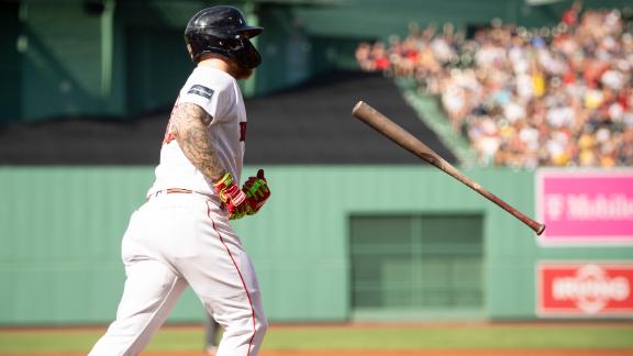 Duran, Verdugo each hit a 2-run HR; Red Sox coast past MLB-worst Athletics, 10-3 - ABC7 San ...