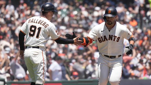 Conforto and Slater slug 2-run homers to power the Giants to a 5-3 win ...