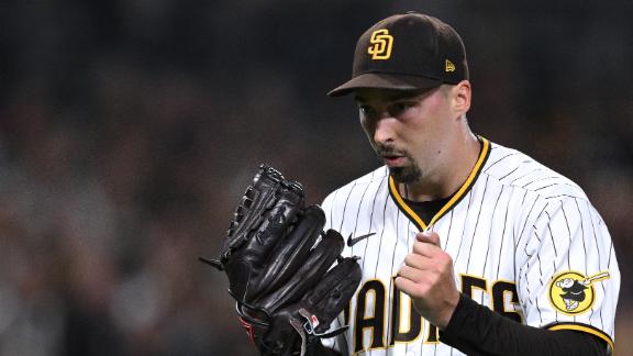 Blake Snell strikes out 11 in 6 shutout innings in the Padres' 3-1 ...