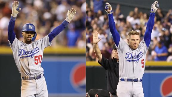 Freeman stays hot and so do the Dodgers, who beat the Diamondbacks 5-4 ...