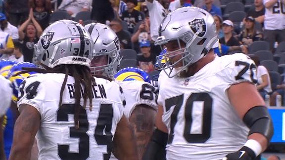 Jimmy Garoppolo looks sharp in his Raiders debut, and Vegas beats the ...