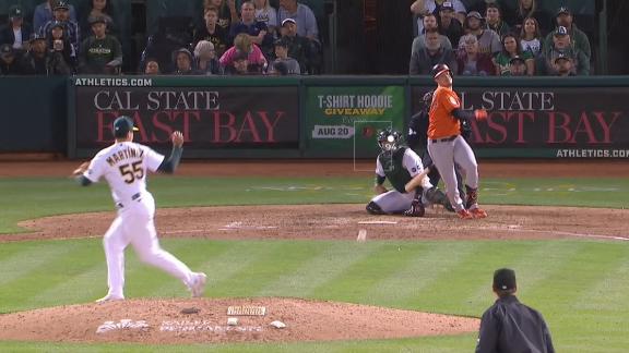 Ryan Mountcastle kicks off a 5-run 10th as Orioles beat A's 7-2 - ABC7 ...