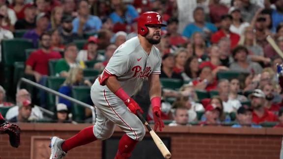 Kyle Schwarber hits his 44th homer and lifts Phillies to 6-1 win over ...