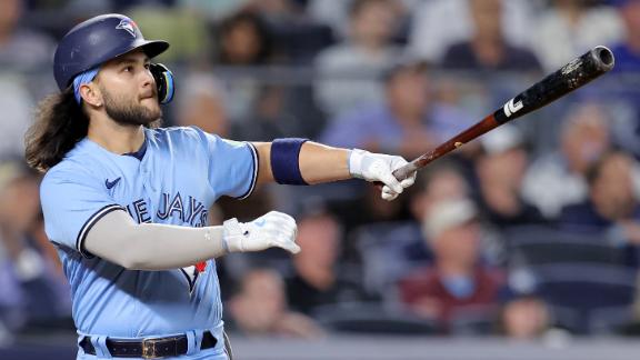 Springer celebrates 34th birthday with 57th leadoff homer as Blue Jays ...