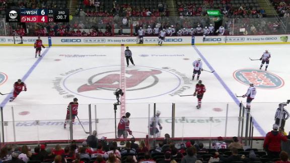 Capitals score three in third to rally for 6-4 win over Devils - ABC7 ...