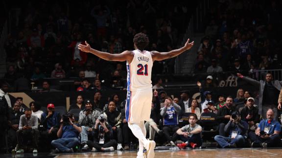 Joel Embiid scores season-high 50 points, 76ers beat Wizards 131-126 - 6abc Philadelphia