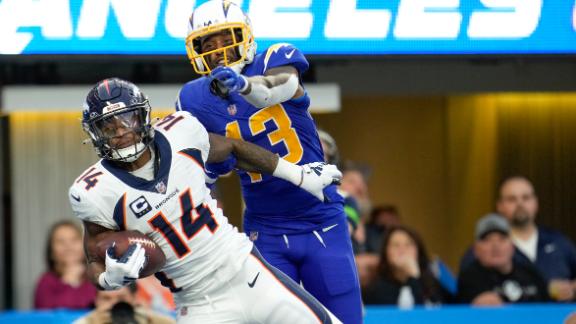 Russell Wilson throws 2 TD passes, Justin Herbert injured as Broncos ...