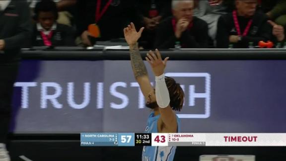 RJ Davis scores 23 points, No. 11 North Carolina knocks off unbeaten No ...