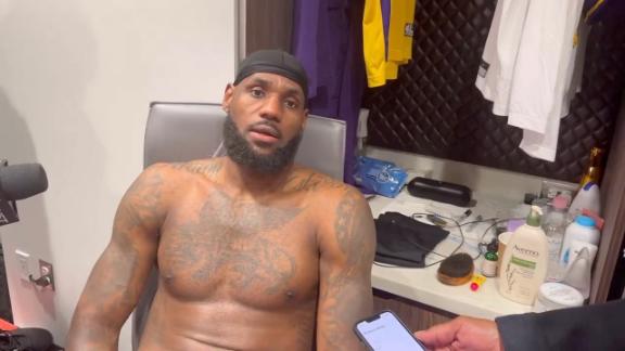 Frustrated LeBron sounds off on Lakers' struggles after 10th loss in 13 ...