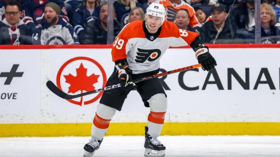 Samuel Ersson makes 35 saves, Flyers beat NHL-leading Jets 2-0 - 6abc ...