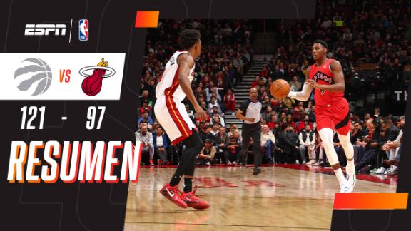¡Los Raptors fueron superiores al Heat! - ESPN Video