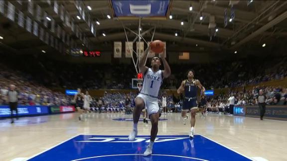 Mitchell, Foster help No. 9 Duke push past Notre Dame 71-53 to regroup ...