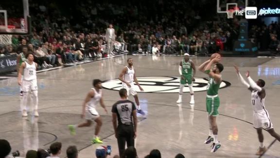 Tatum scores 41 points, Celtics beat Nets 118-110 for 5th straight win ...