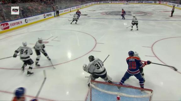 Draisaitl, Bouchard help Oilers beat Kings 4-2 to snap three-game skid ...