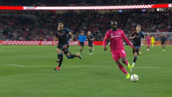 Celio Pompeu stars as St. Louis City FC blank NYCFC - ABC7 New York