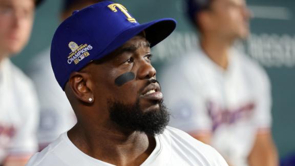 Jared Walsh homers after watching new teammates get World Series rings ...