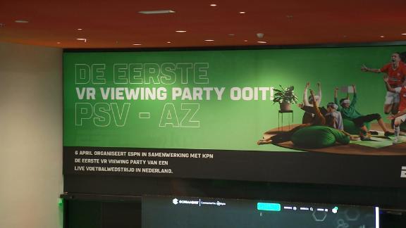 Gemist: PSV - AZ door een VR-bril: "Dit is pas het begin"