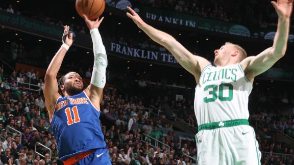 Brunson scores 39 points, Knicks beat Celtics to keep up push for No. 2 seed in Eastern ...