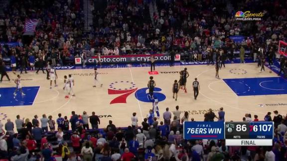 Joel Embiid sits out as 76ers zip past Nets 107-86. Philly will face ...