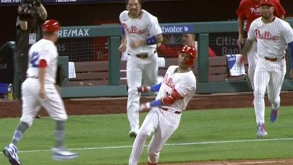 Pache's single, Harper's catch in 10th inning lift Phillies past Rockies - 6abc Philadelphia