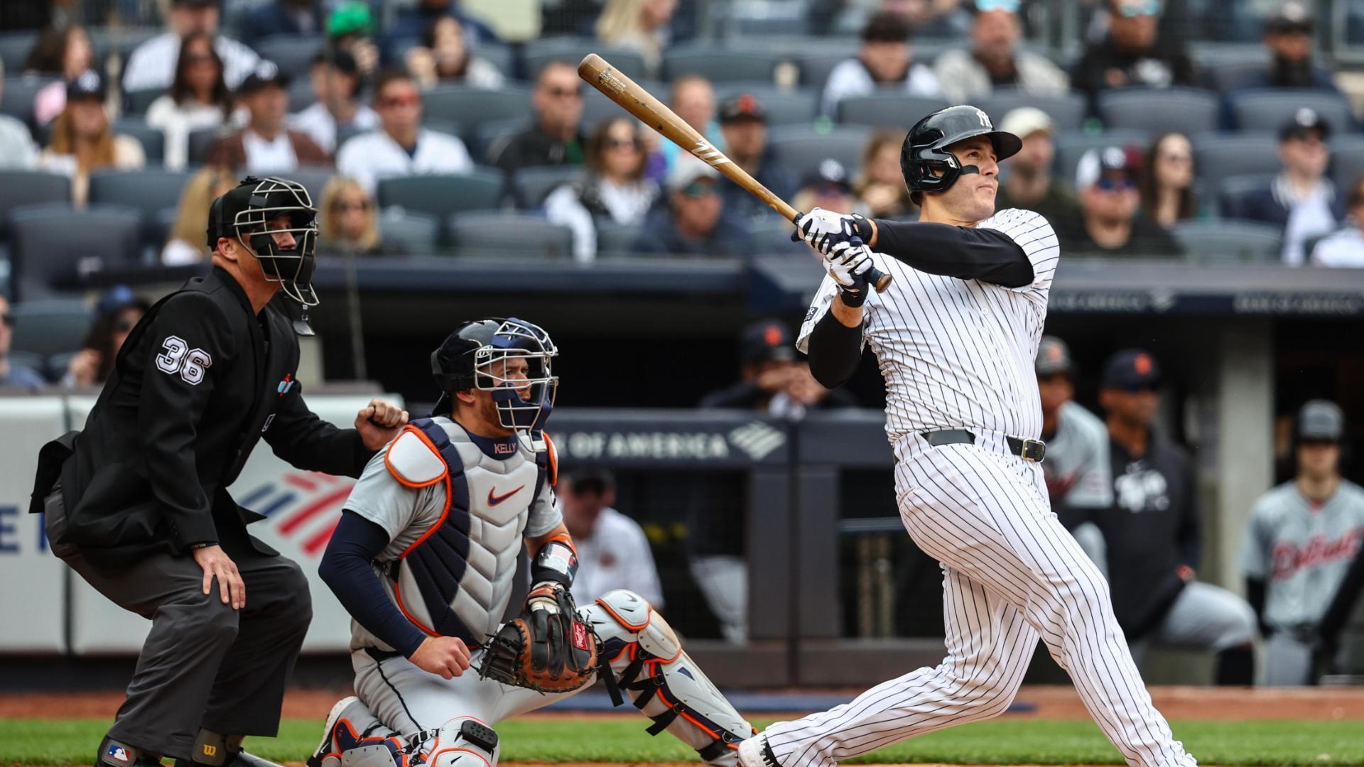 Aaron Judge tossed for 1st time, Rizzo hits 3-run homer as Yankees top ...