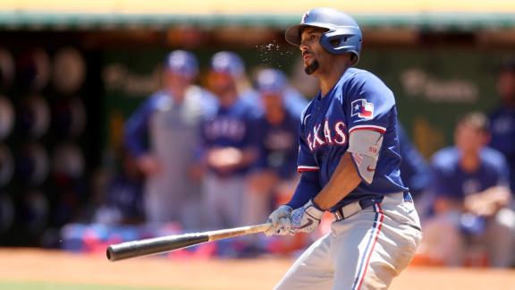 Texas Rangers score 10 runs in second inning, beat Oakland Athletics 15 ...
