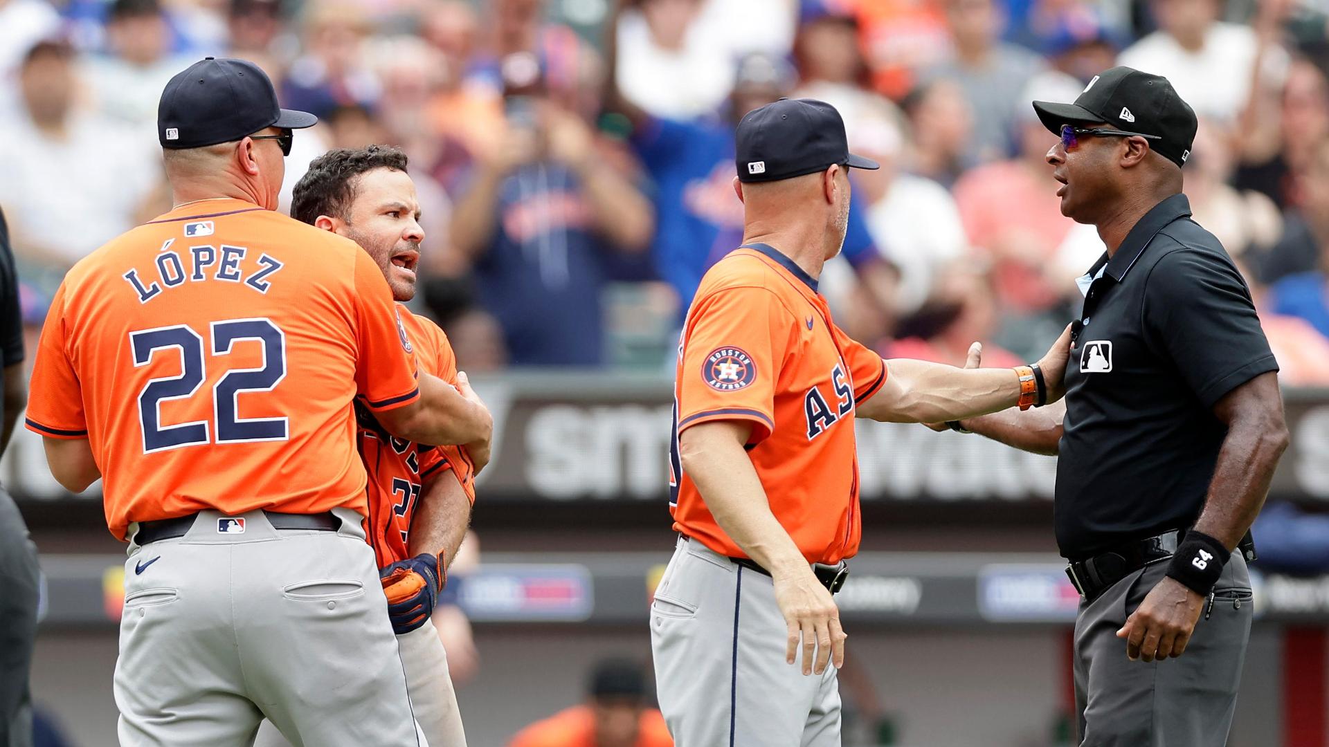 Astros move above .500 for 1st time this year, beat Mets 10-5 in 11 ...