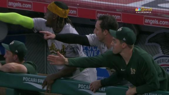 Rooker hits 10th homer in July, Athletics secure winning month with 5-4 ...