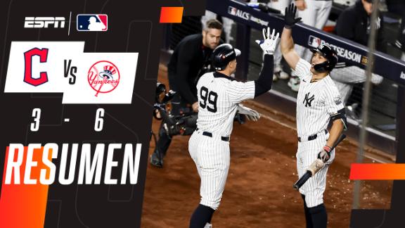Resumen | Guardians 3-6 Yankees | MLB | ALCS | Judge despertó y acerca a Yankees a la Serie ...