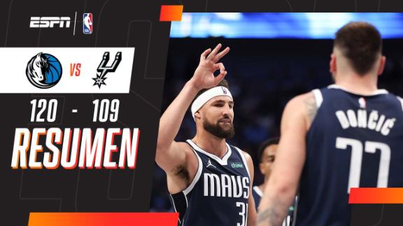 ¡A puro triple: los Mavericks superaron a los Spurs en la NBA! - ESPN Video