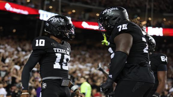 Tamu football score store