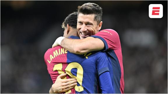 Robert Lewandowski, el mejor jugador de la jornada 11 de LaLiga - ESPN ...