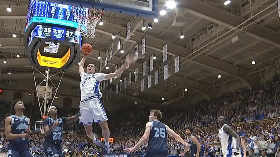 Freshmen Cooper Flagg, Kon Knueppel help No. 7 Duke roll past Maine 96 ...