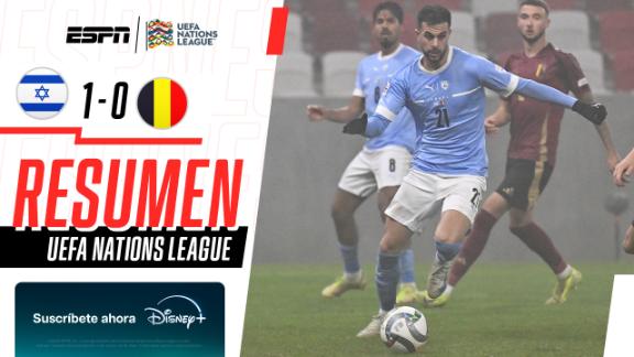 Israel venció 1-0 a Bélgica, pero no evitó el descenso a la liga B de ...