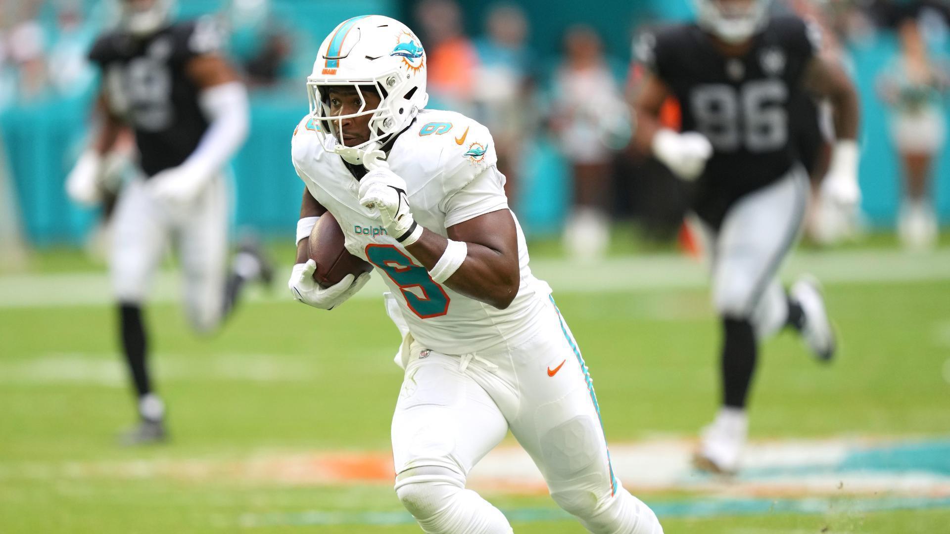 Tagovailoa throws 3 TDs to lead Dolphins past Raiders 34-19 for Miami's 2nd straight win - ABC7 ...