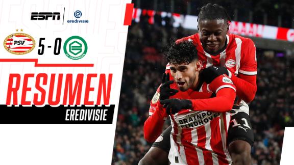Resumen I PSV 5-0 Groningen I Eredivisie I Pepi brilla con 'Hat Trick'; 'Chucky' regresa - ESPN ...
