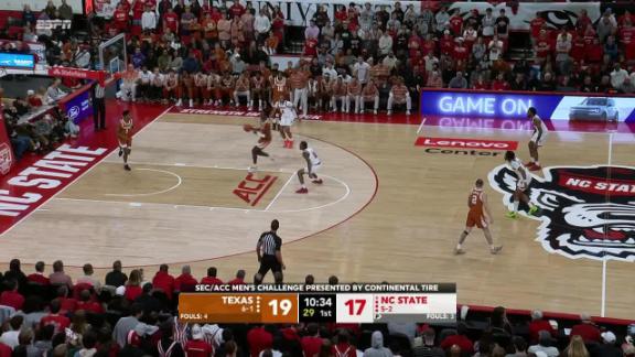 Johnson's big 3-pointer late helps carry Texas past North Carolina ...